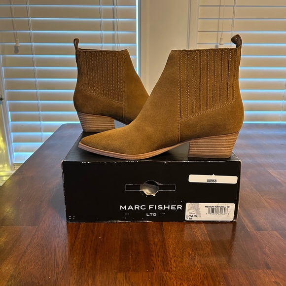 Marc Fisher | Shoes | Marc Fisher Ltd Yarita Pointed Toe Bootie | Poshmark